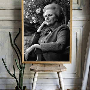 Margaret Thatcher 1 | Poster | Wall Art | Home Decor | - Etsy