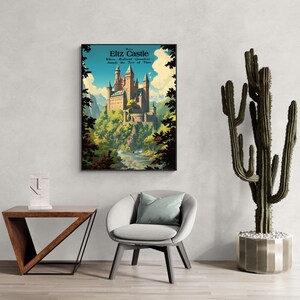 Germany, Eltz Castle | Poster | Wall Art | Home Decor | - Etsy