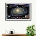 Milky Way Galaxy Map Poster Wall Art Home Decor - Etsy