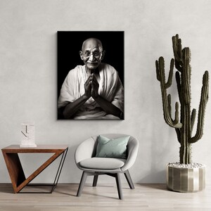 Mahatma Gandhi's | Poster | Wall Art | Home Decor | - Etsy