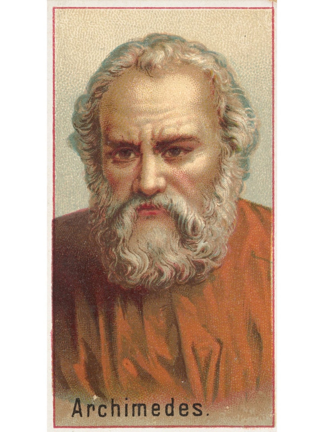 Archimedes Card Poster Wall Art Home Decor - Etsy