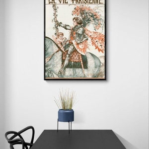 Knight of Spring Poster Wall Art Home Decor - Etsy