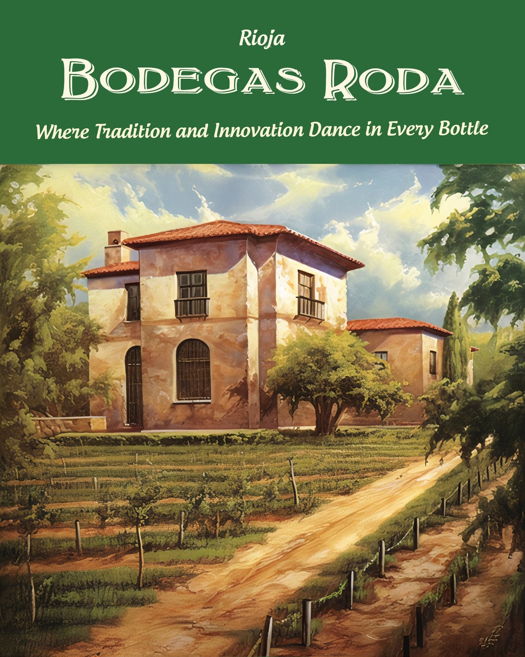 Spain, Bodegas Roda Poster Wall Art Home Decor - Etsy