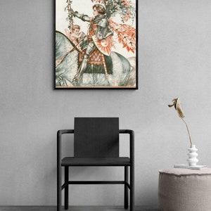 Knight of Spring Poster Wall Art Home Decor - Etsy