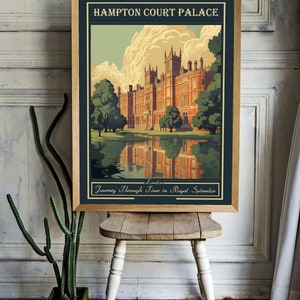 Great Britain, Hampton Court Palace | Poster | Wall Art | Home Decor ...