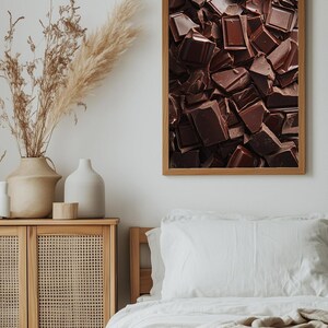 Rich Chocolate Chunks Poster - Etsy
