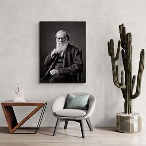 Charles Darwin | Poster | Wall Art | Home Decor | - Etsy