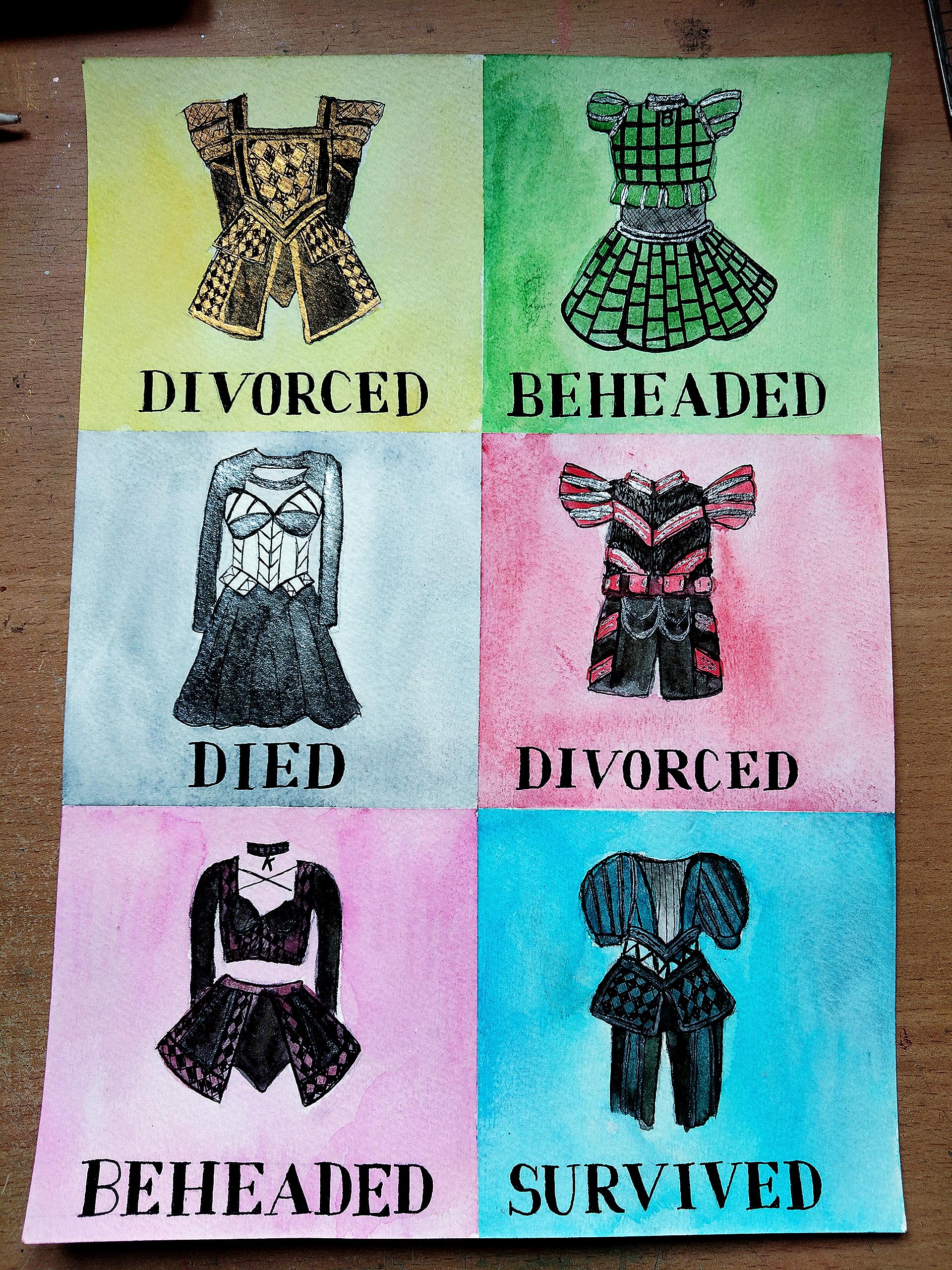 Six the Musical Costumes - Etsy