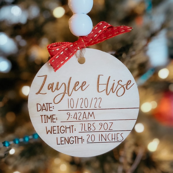 Disc Ornament - Etsy