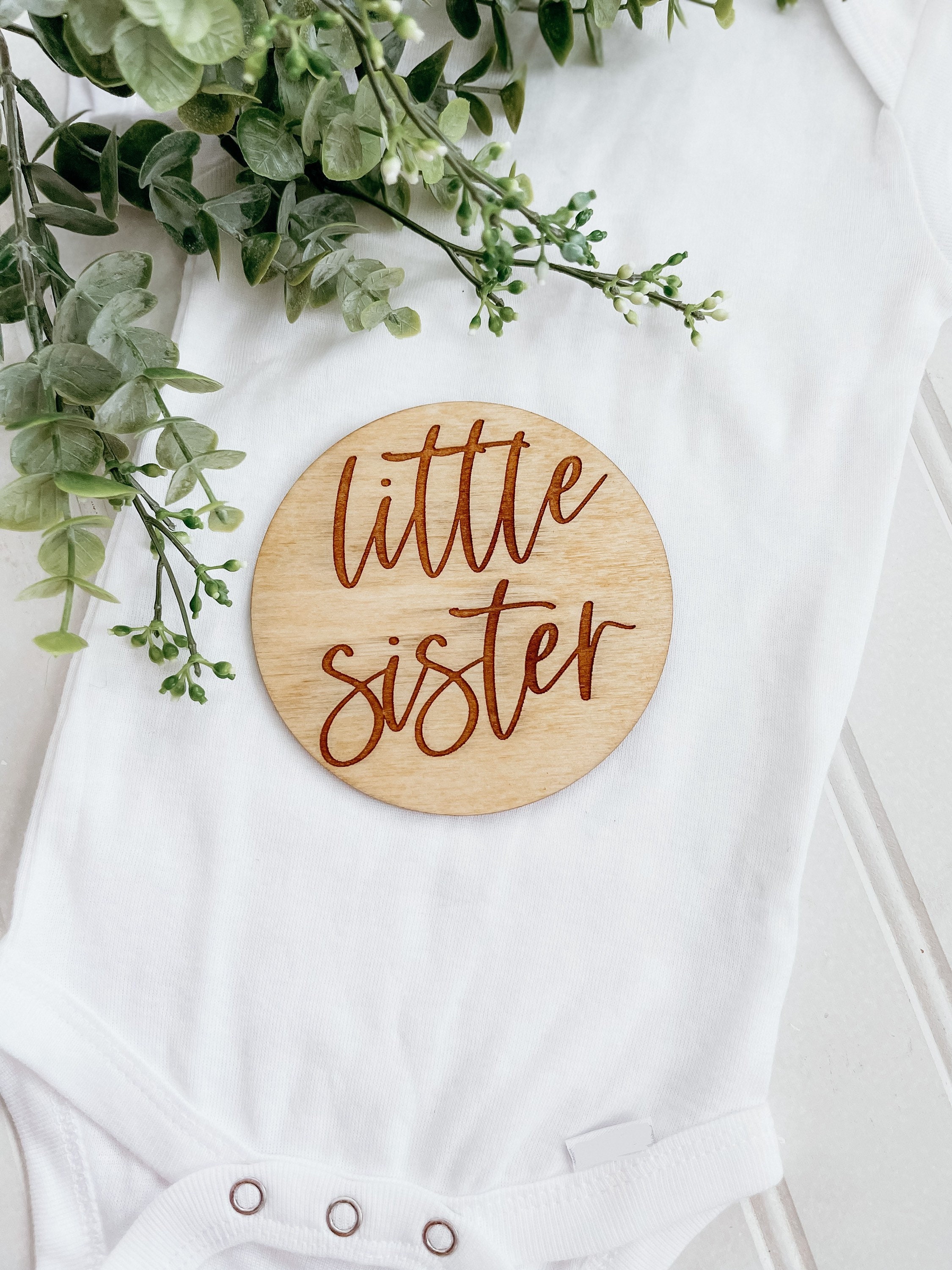 Little Sister Wood Signs - Etsy