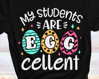 Teacher Easter Shirt Svg - Etsy
