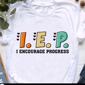 IEP Svg, I Encourage Progress Svg, Teacher IEP Svg, Special Education ...