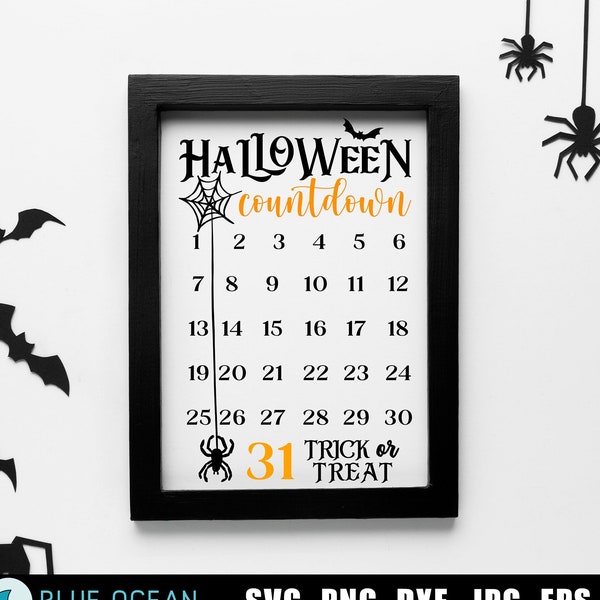 Halloween Countdown - Etsy