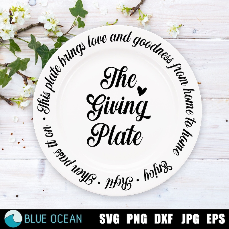 Giving Plate - Etsy