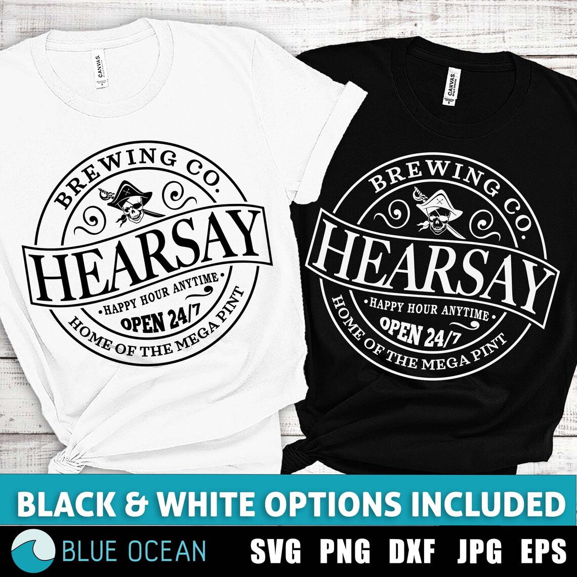 Mega Pint SVG Hearsay Winery SVG Funny Svg Isn't Happy - Etsy