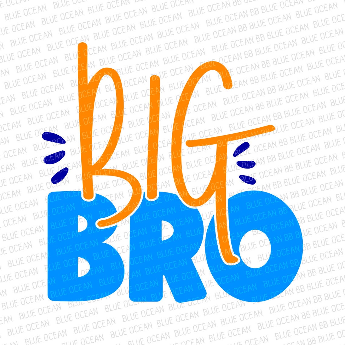Lil Bro Big Bro SVG Little Brother SVG Big Brother SVG | Etsy