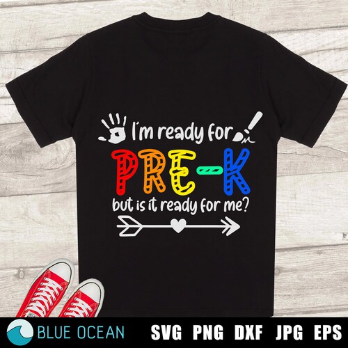 I'm Ready for Pre-k Grade but is It Ready for Me Svgpre-k - Etsy