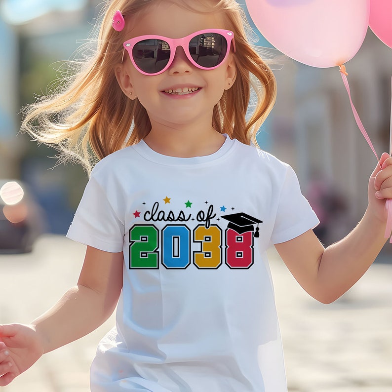 Class of 2038 Handprint SVG, Class of 2038 Grow With Me SVG, Class of ...