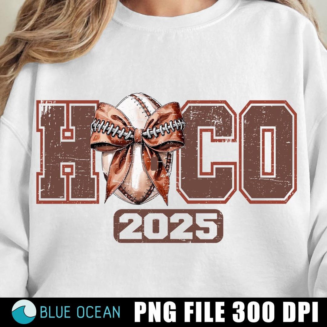 Hoco 2025 Football Bow PNG: Homecoming Design (digital Download) - Etsy