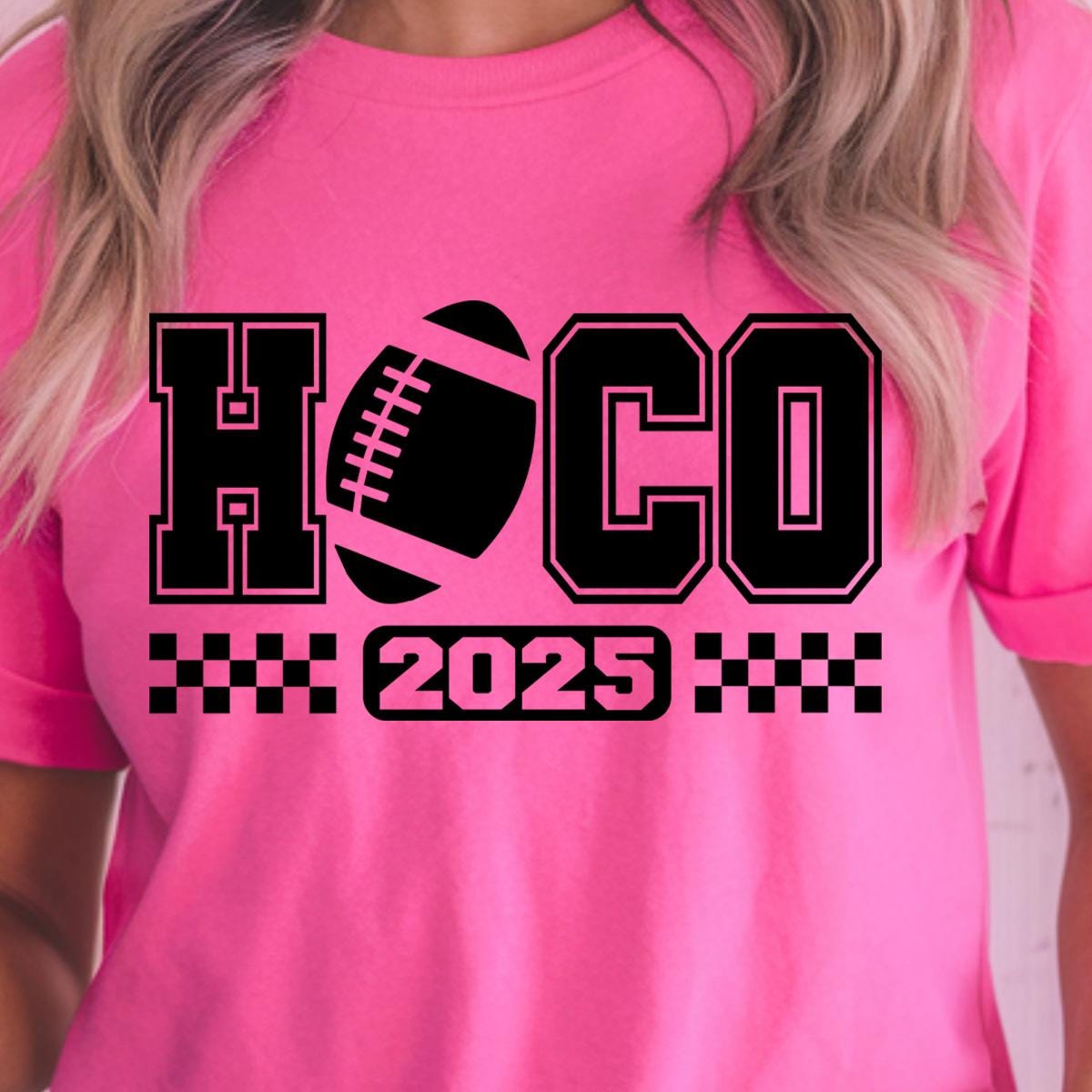 HOCO 2025 Football SVG PNG: Homecoming Shirt Design (digital Download ...