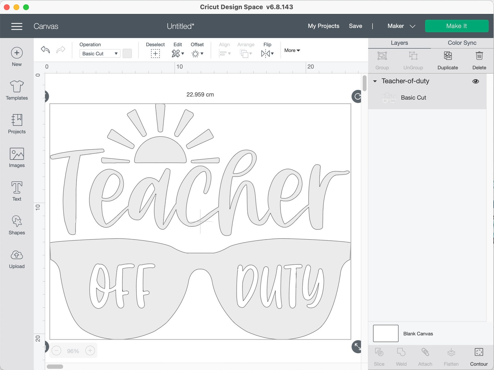 Teacher off Duty SVG Summer Vacation SVG End of School SVG - Etsy