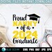 Proud Nanny of a 2024 Graduate SVG, Graduation 2024 SVG, Class of 2024 ...