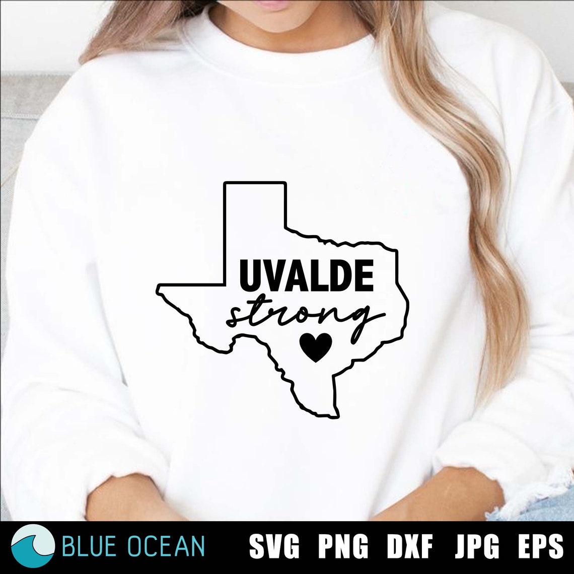 Uvalde Strong SVG Pray for Texas SVG We Uvalde Texas SVG - Etsy