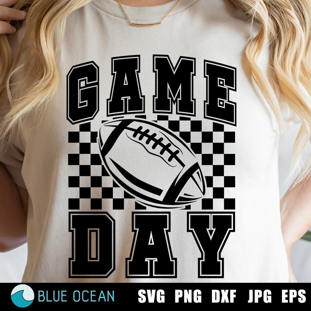 Game Day SVG, Game Day Football SVG, Game Day Shirt, Football Season ...