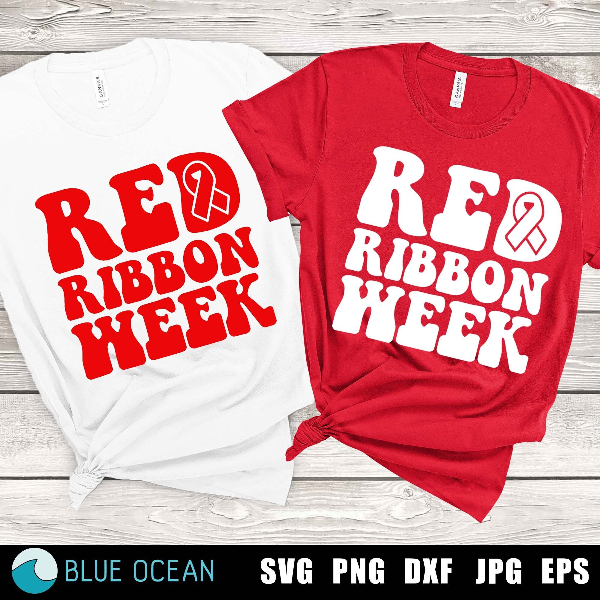 Red Ribbon Week SVG No to Drugs SVG Drug Free SVG Anti-drug - Etsy