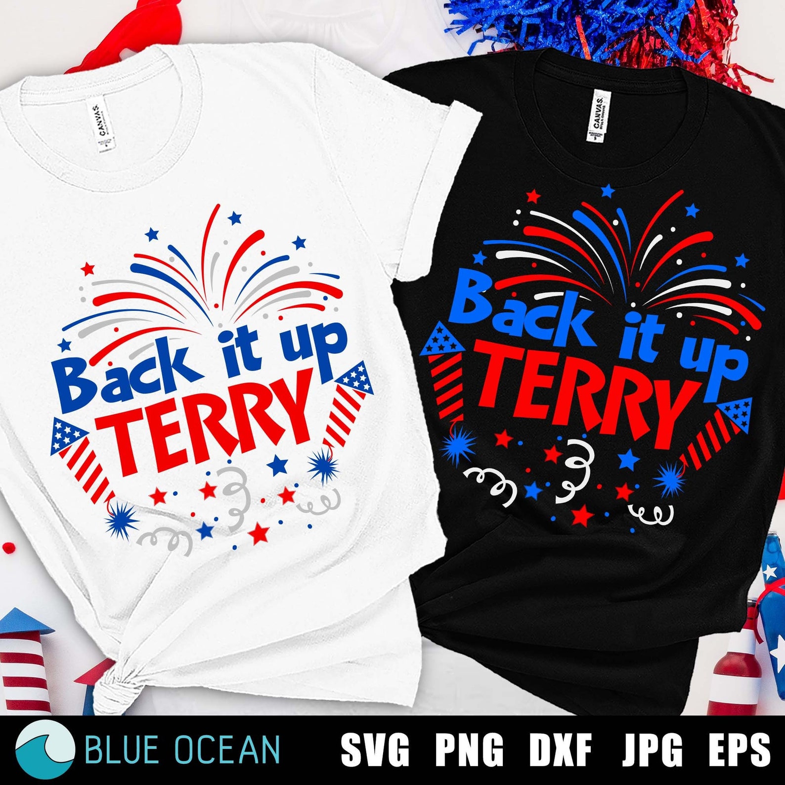 Back It up Terry SVG Put It in Reverse Svg 4th of July Svg - Etsy