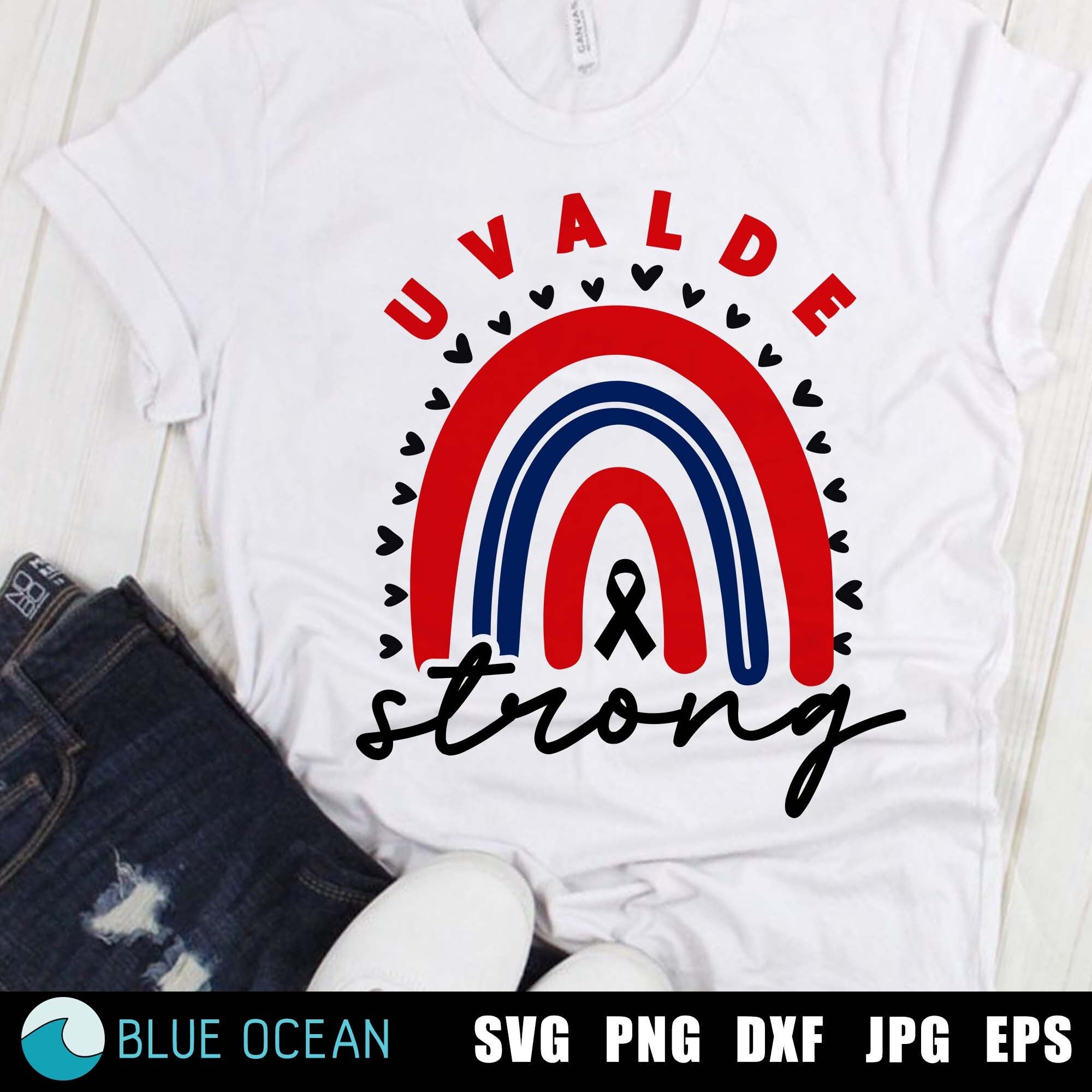 Uvalde Strong SVG Uvalde SVG Pray for Texas SVG Pray for - Etsy