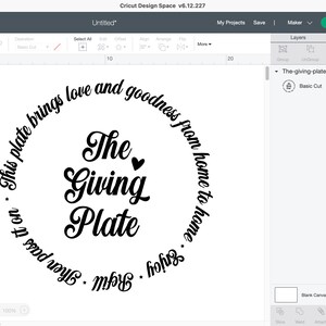 Giving Plate Svg, Cookie Plate Svg, Christmas SVG, Sharing Plate Svg - Etsy