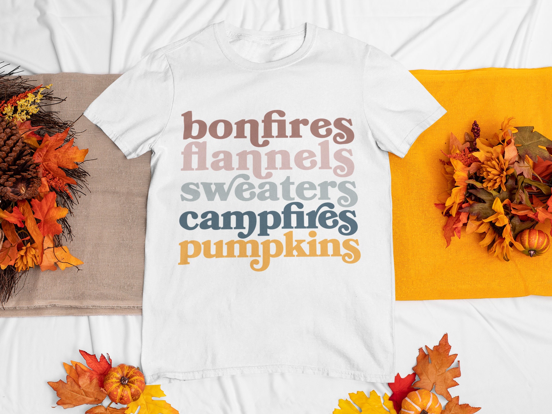 Bonfire Flannels SVG Bonfire SVG Fall SVG Fall Vibes Fall - Etsy