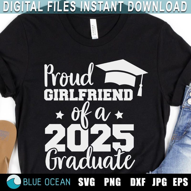Proud Mom Graduate 2025 Svg - Etsy