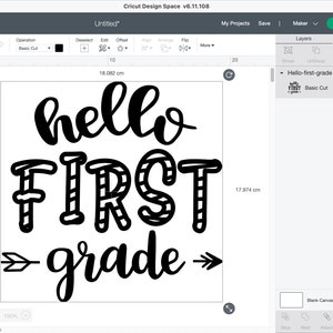 Hello Grades Bundle SVG, Hello School Bundle SVG, First Day of School ...