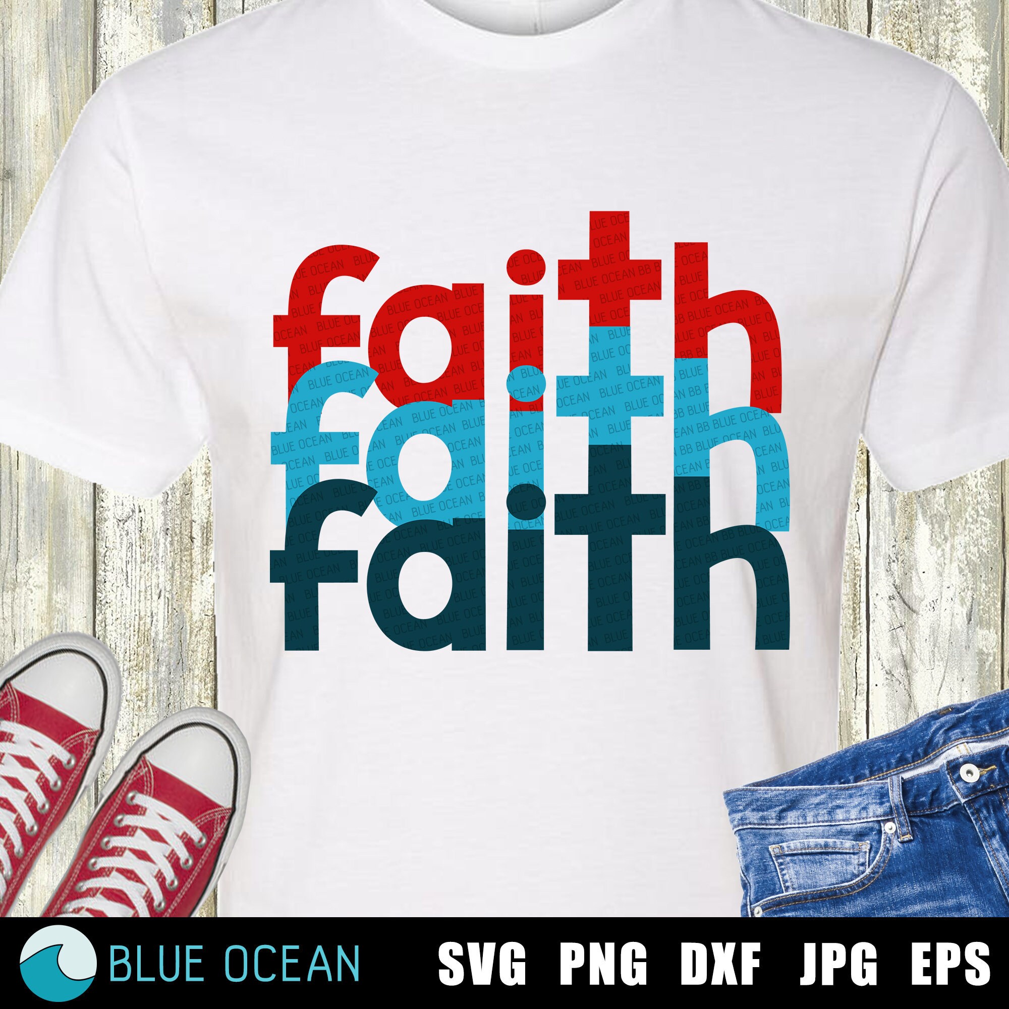 Faith SVG Religious SVG SVG Cut Files - Etsy