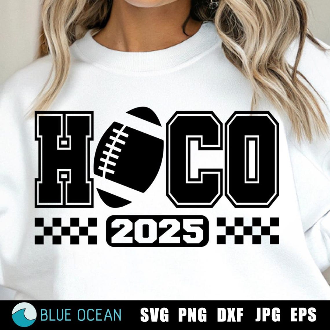 HOCO 2025 Football SVG PNG: Homecoming Shirt Design (digital Download ...