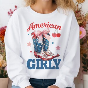 American Girly PNG, 4th of July Coquette PNG, Cowgirl Boots PNG, Pink ...