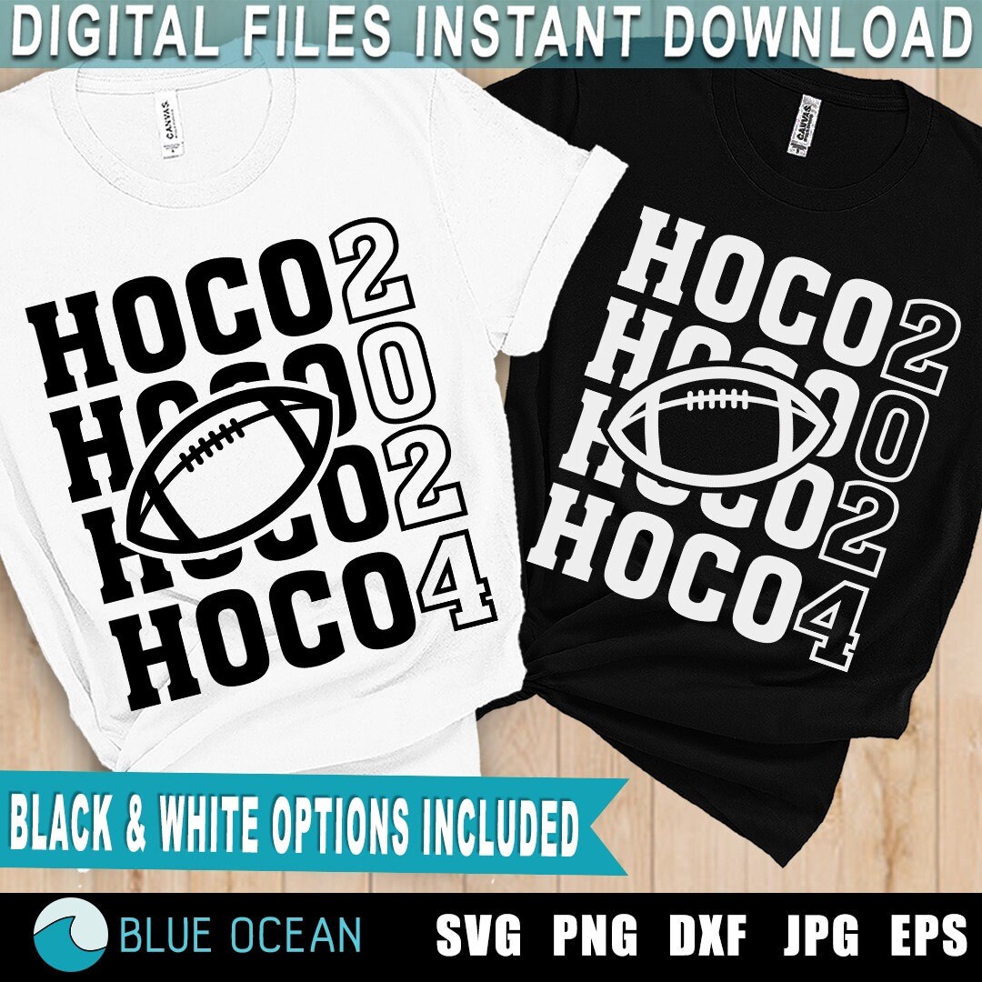 Hoco 2024 SVG, Football SVG, School Homecoming, HOCO Football Svg, Hoco ...
