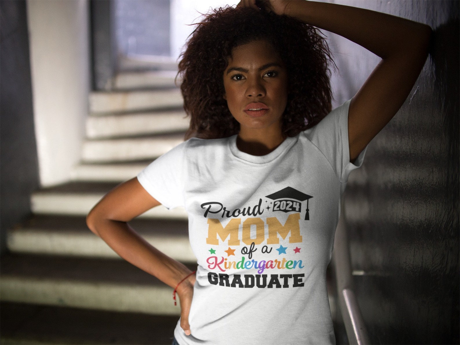 Proud Mom of a Kindergarten Graduate 2024 SVG, Proud Mom Kinder SVG ...