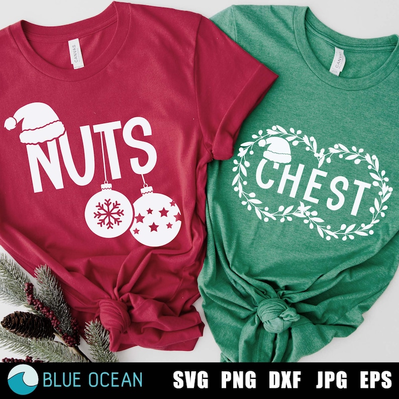 Chest Nuts SVG Couple Christmas SVG Funny Christmas SVG - Etsy