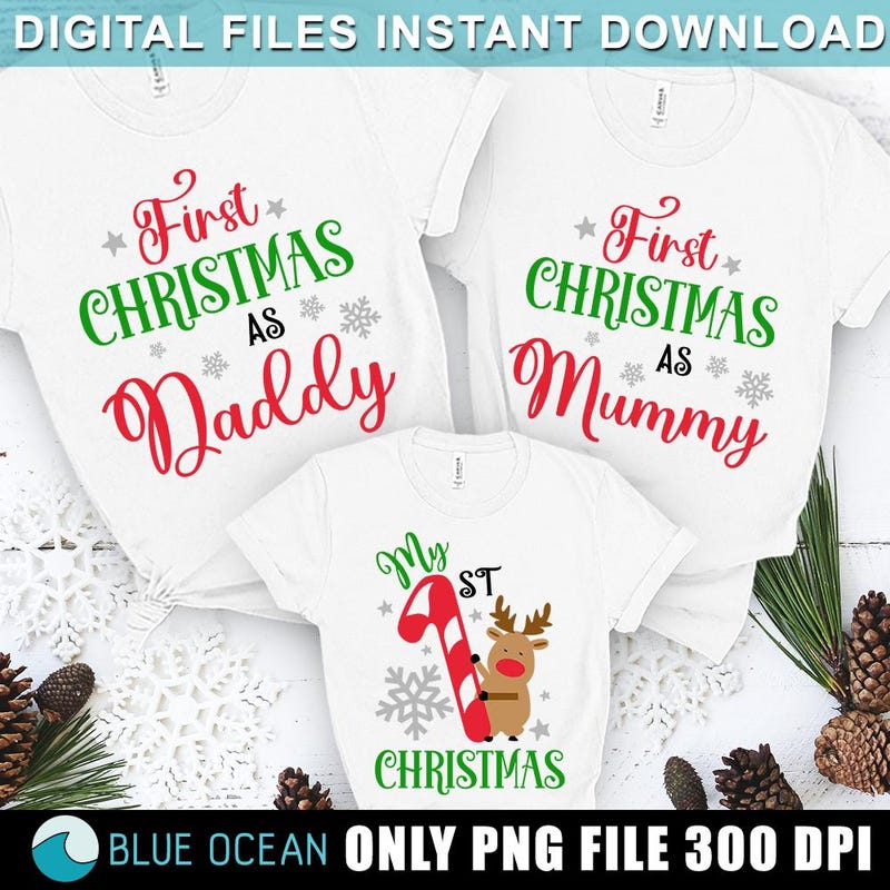 Mummy 1st Christmas Cards - Etsy