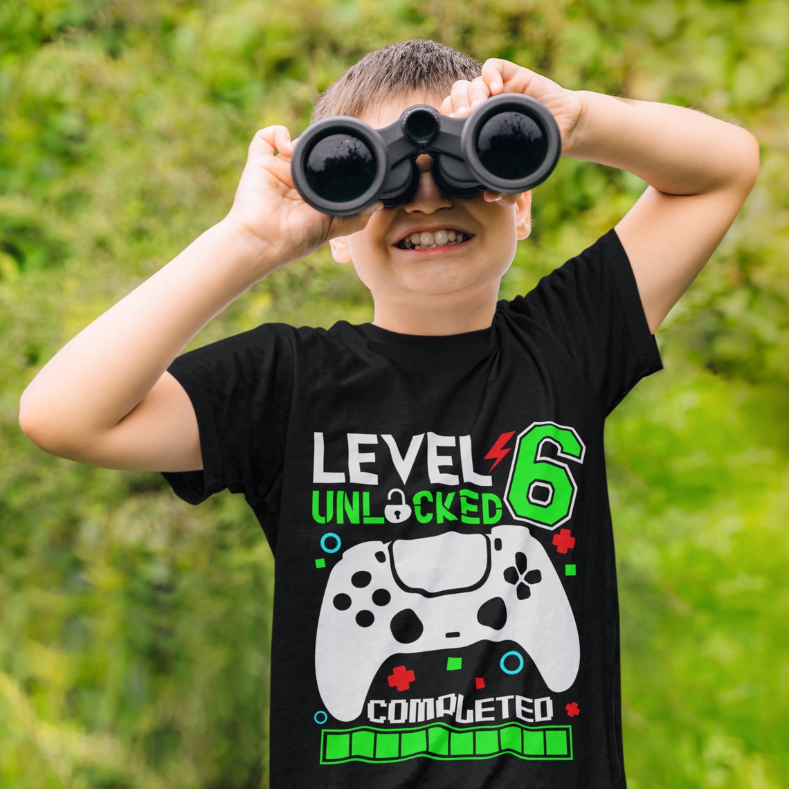 Level 6 Unlocked Birthday Svg 6th Birthday Boy Gamer Svg - Etsy