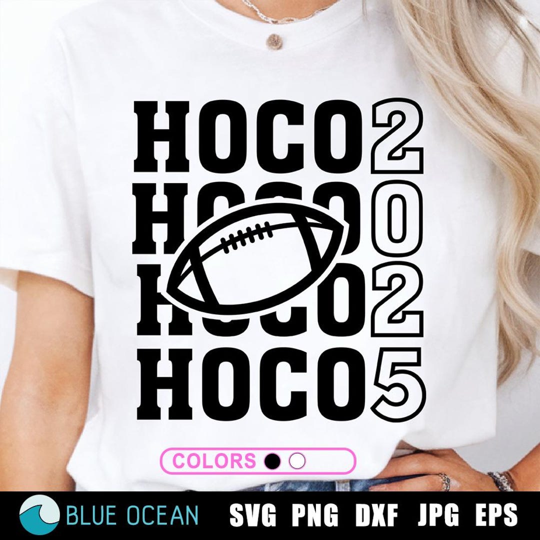 Football Hoco SVG, Football SVG, School Homecoming, HOCO 2025 Svg, Hoco ...
