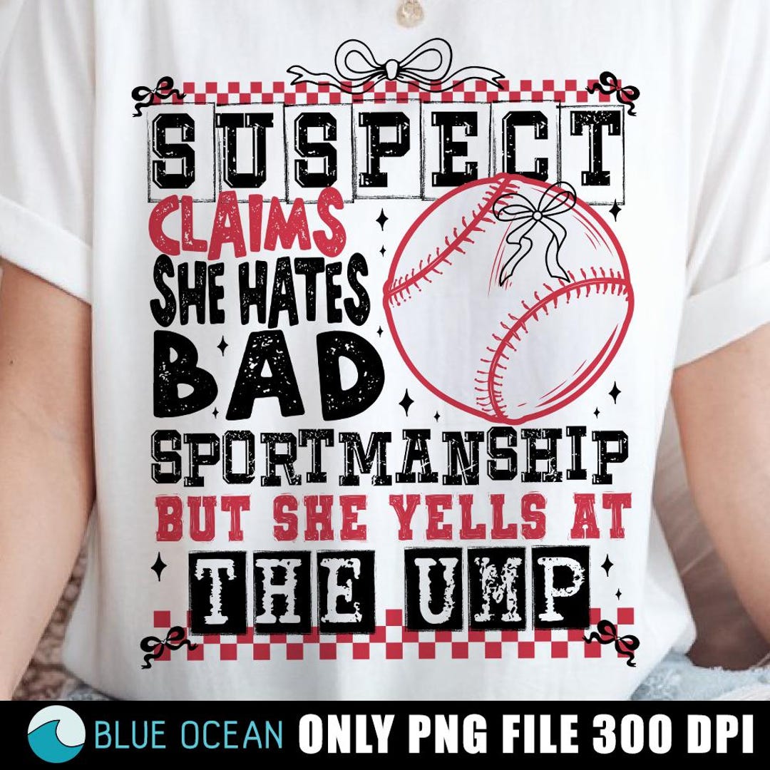 Funny Baseball Umpire Design: Retro Checkered PNG (digital Download) - Etsy