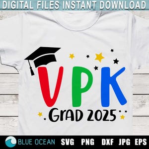 VPK Grad 2025 Svg, VPK Graduation Svg, VPK Graduate 2025, Graduation ...