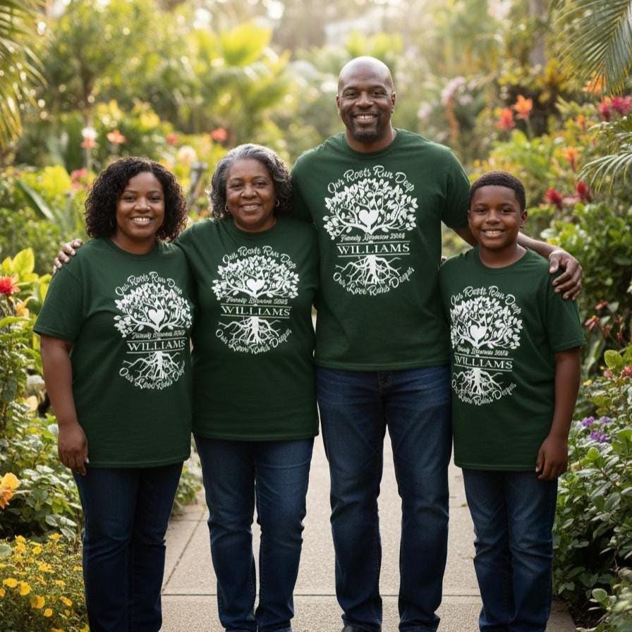 Family Reunion Tree SVG: Our Roots Run Deep Design (digital Download ...