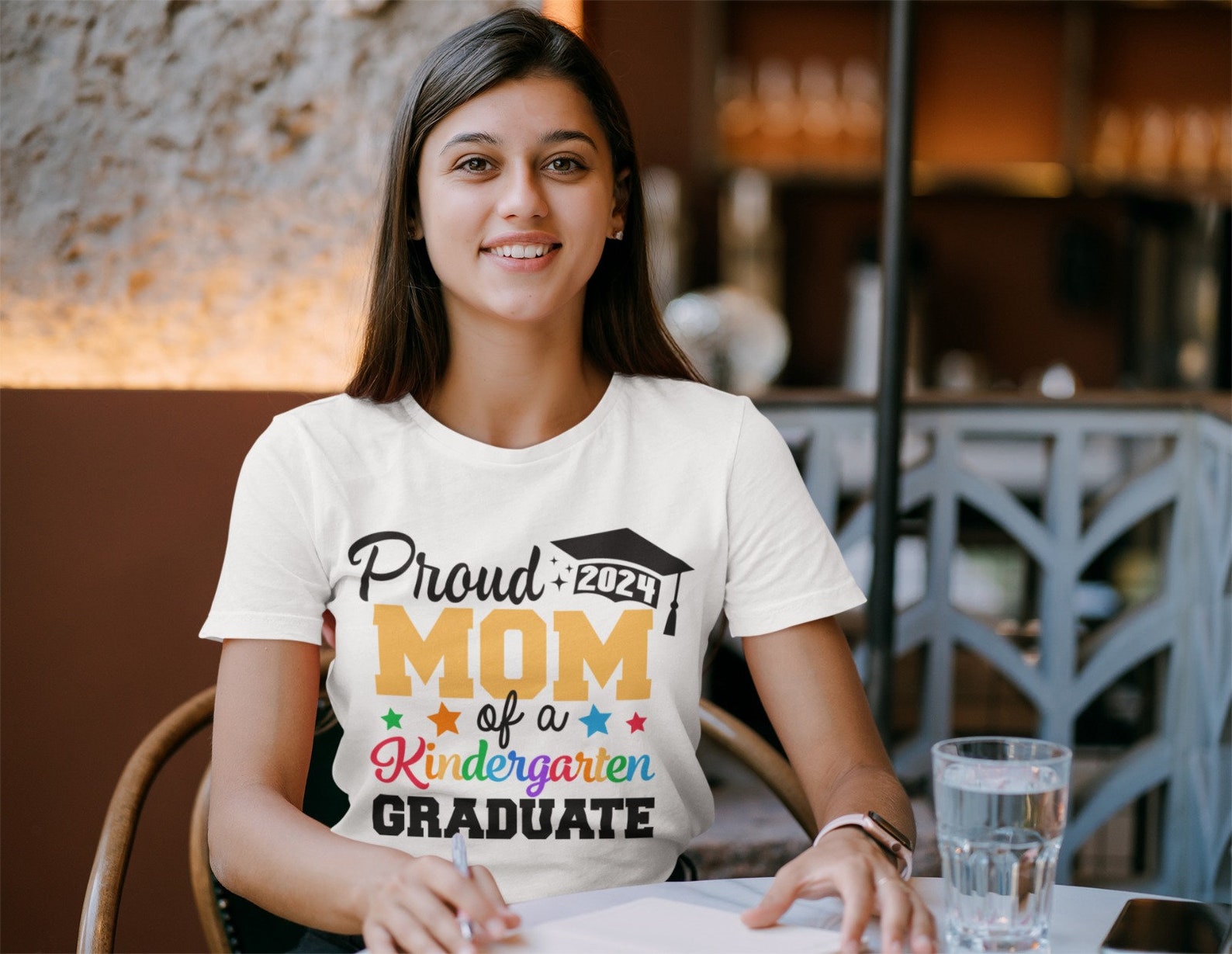 Proud Mom of a Kindergarten Graduate 2024 SVG, Proud Mom Kinder SVG ...