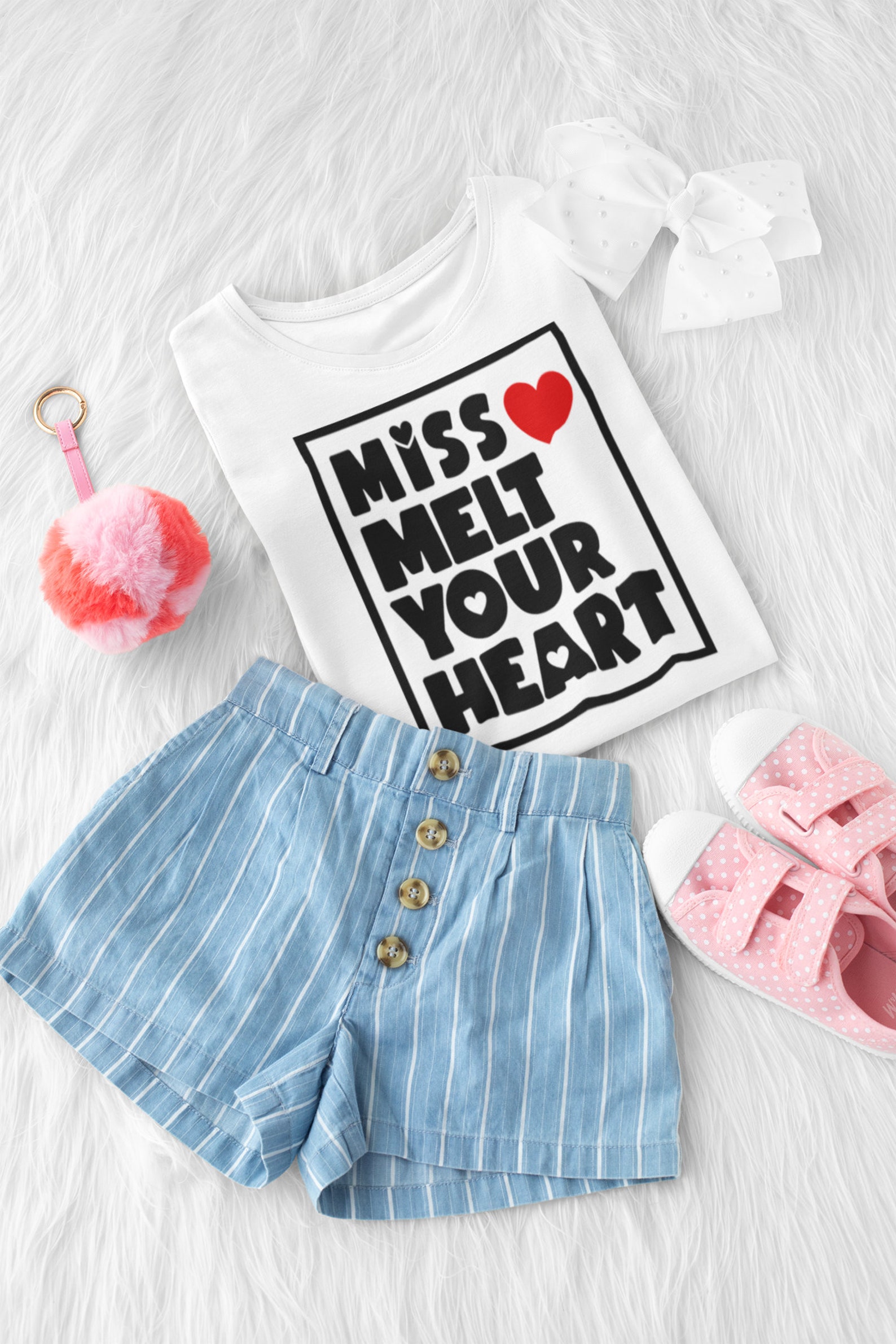 Miss Melt Your Heart SVG Girl Valentines SVG Valentines Day - Etsy