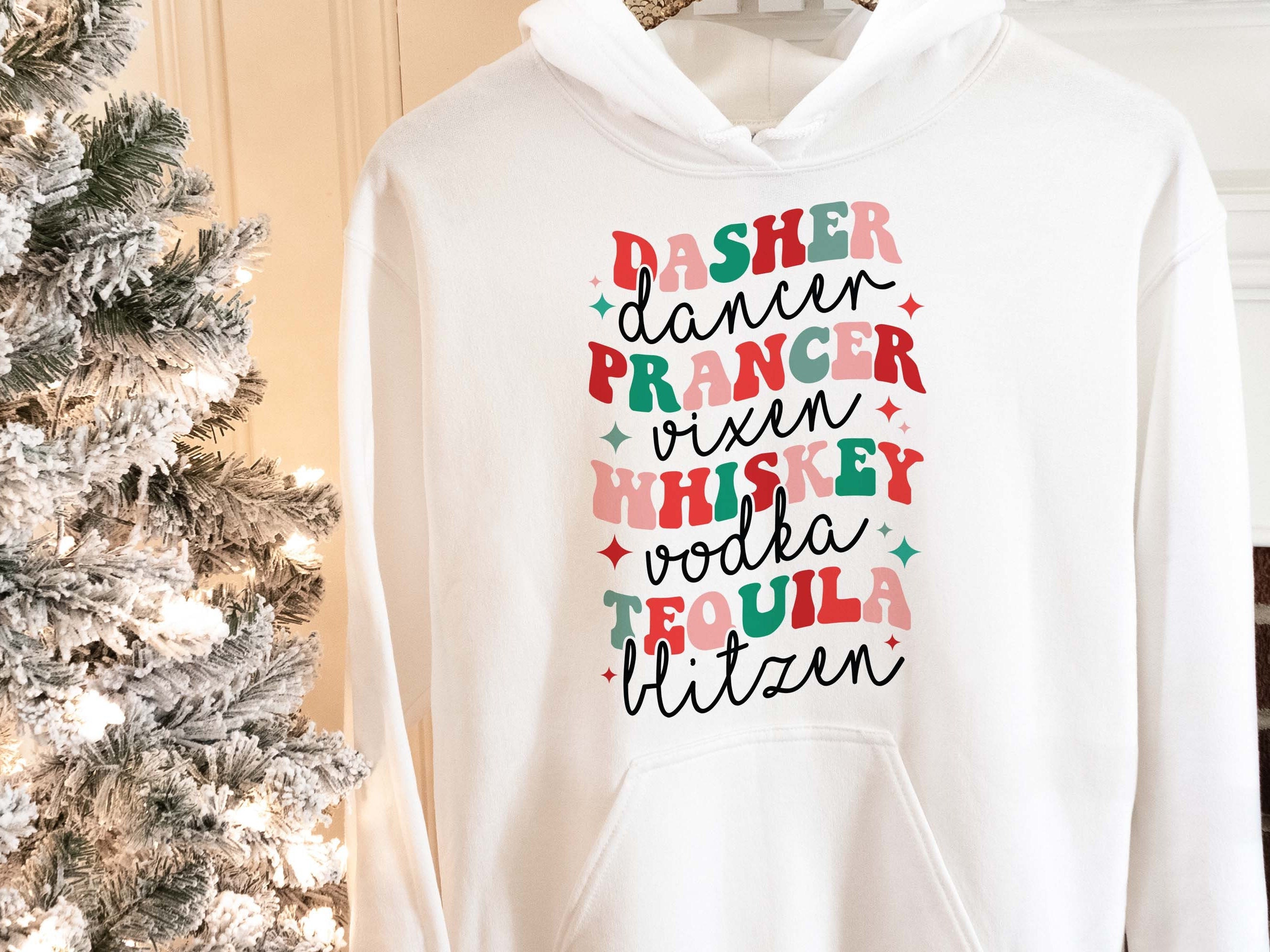 Dasher Dancer Prancer Vixen Whiskey Tequila Vodka Blitzen - Etsy